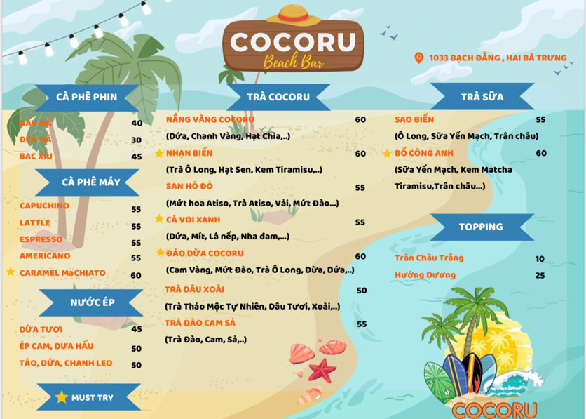 Cocoru Coffee & Restaurant Bạch Đằng | Đặt bàn PasGo kèm Ưu Đãi